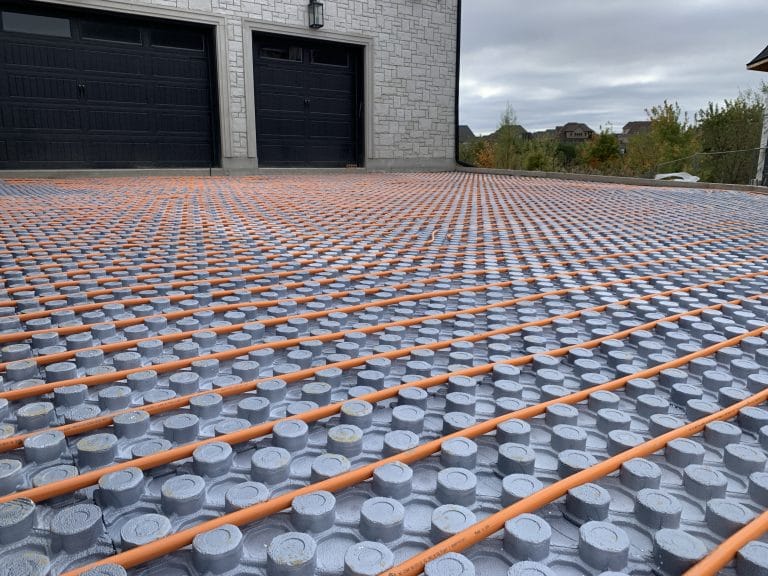 AMVIC Insulated Radiant Floor Heating Foam Panel Board R10, 30 Psi, 3-3 ...