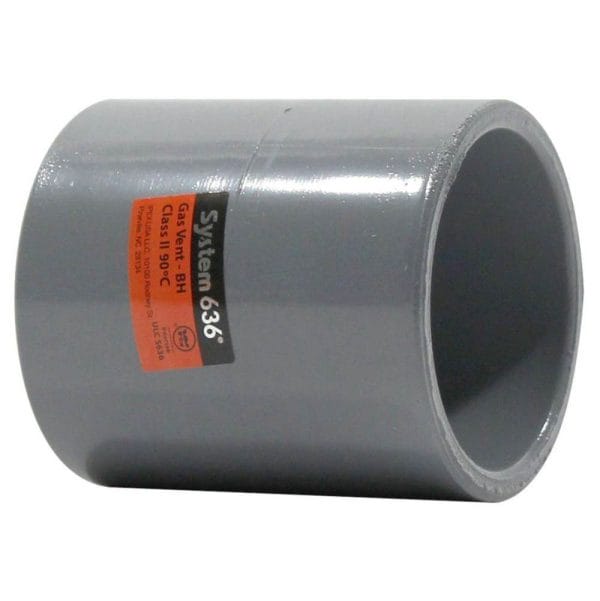 System 636® Flue Gas VENT PIPE, 10 Ft, CPVC