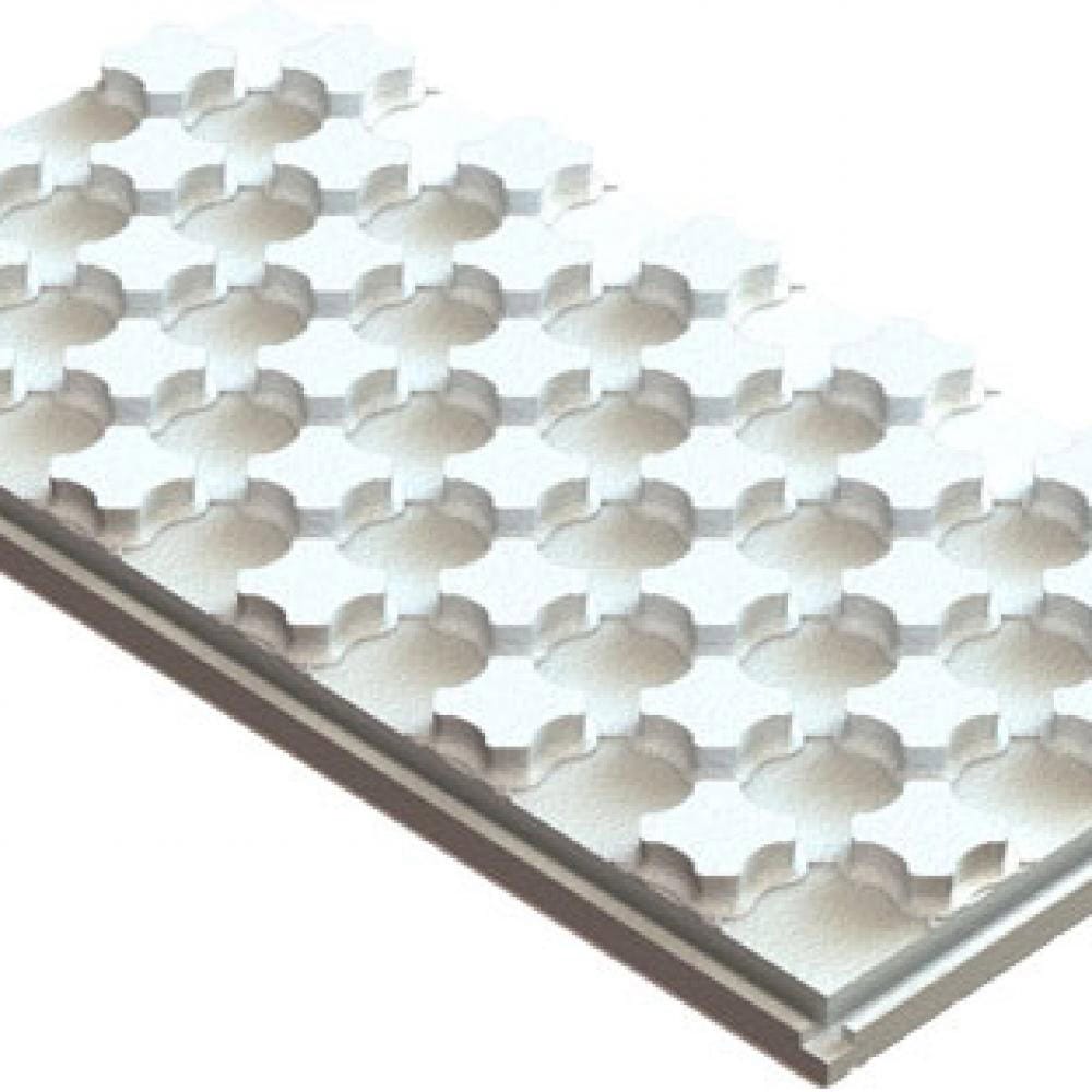 AMVIC Insulated Radiant Floor Heating Foam Panel Board R10, 30 Psi, 3-3 ...