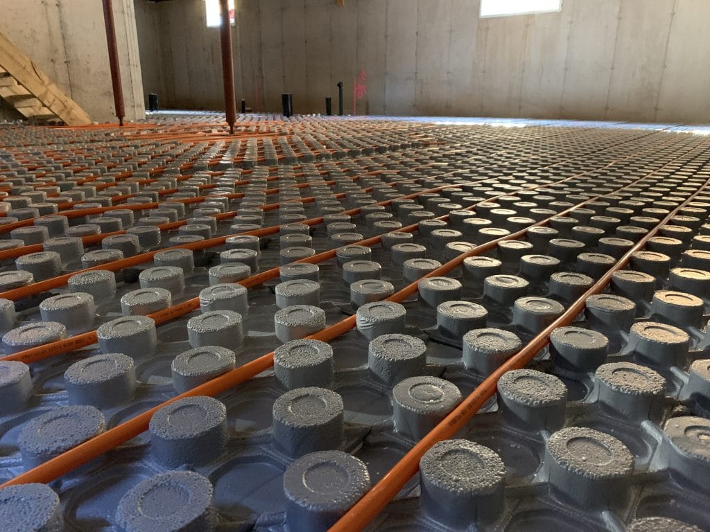 AMVIC Insulated Radiant Floor Heating Foam Panel Board R10, 30 Psi, 3-3 ...